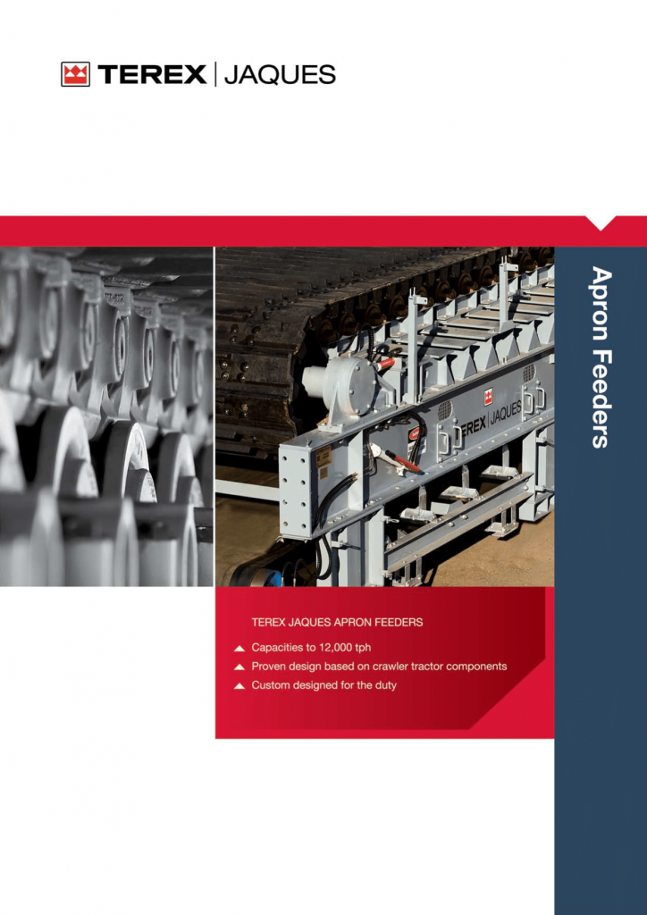 Terex Jaques Apron Feeder Manual - Qiming Machinery